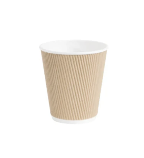 Double Kraft Paper Coffee Cups 8oz / 235ml Pack of 100 EC1529 – [C3 M8W ...
